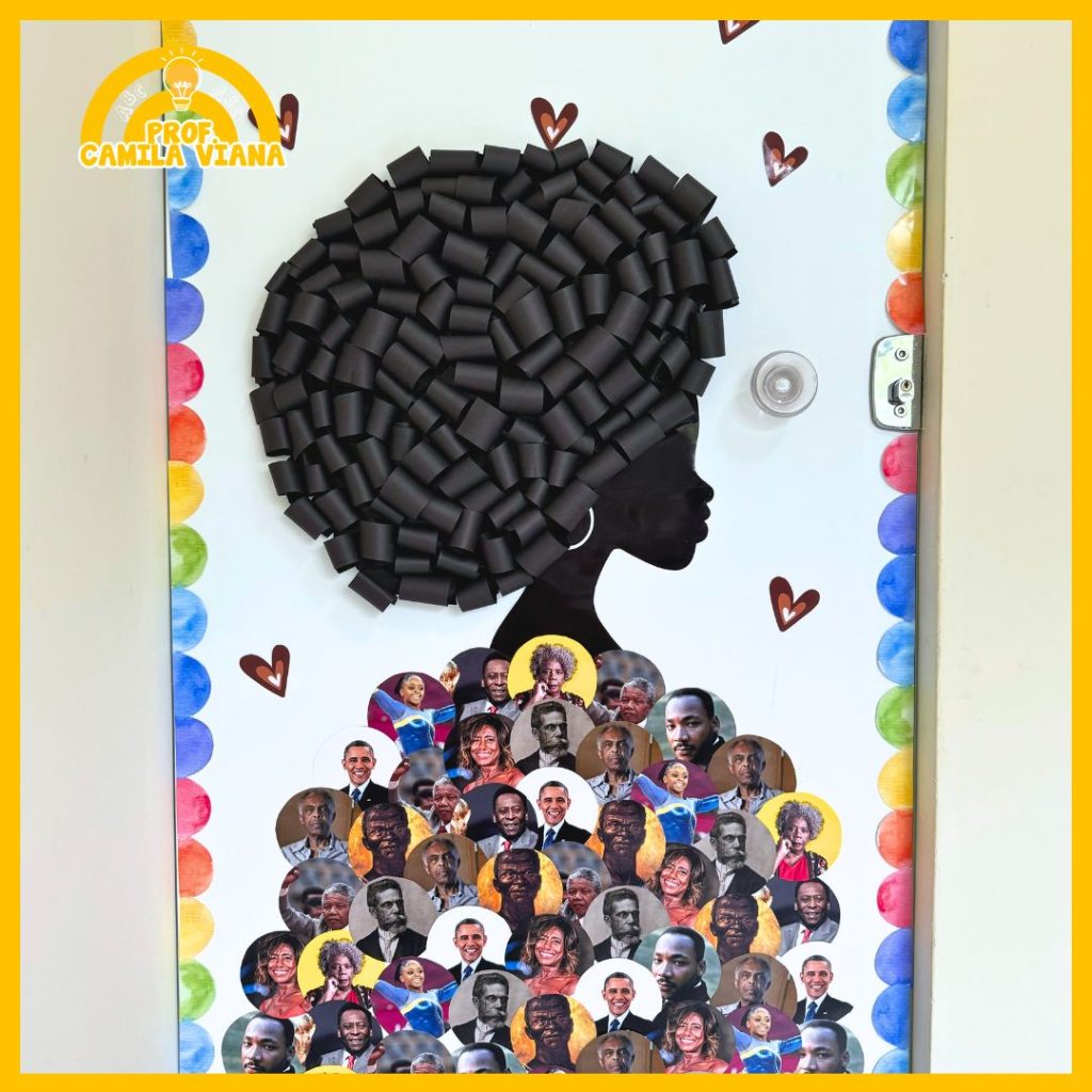 PAINEL DE PORTA – CONSCIÊNCIA NEGRA – Prof. Camila Viana