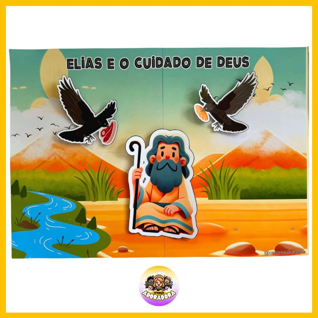 KIT ELIAS E O CUIDADO DE DEUS – Prof. Camila Viana