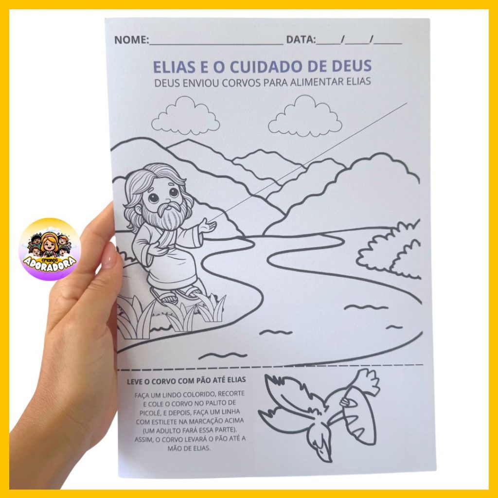 KIT ELIAS E O CUIDADO DE DEUS – Prof. Camila Viana